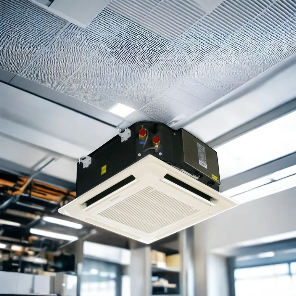 What is Cassette 4-way FCU?How it works? - Yesncer-fan coil unit ...